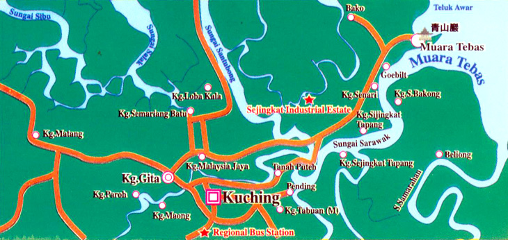 古晉 青山巖 Ching San Yen Muara Tebas Temple Kuching City